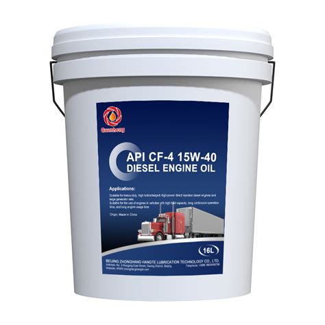 High Performance Engine Diesel Oil Cf 4 15w40 Is Used To Lubricate And