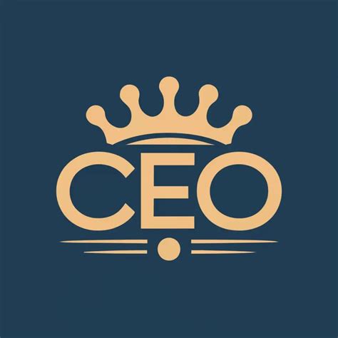 Logo Design For Crown Ceo Elegant Typography In The Construction
