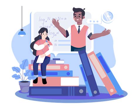 Best Premium Girl Attending Online Classes Illustration Download In Png