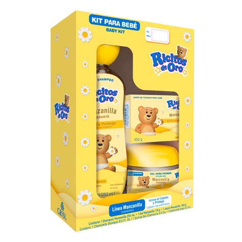 Kit Ricitos De Oro Manzanilla Chedraui