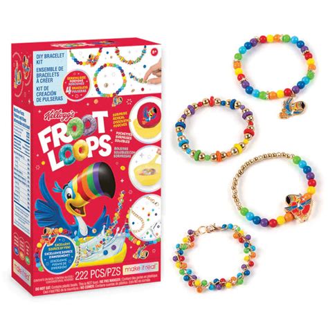 Kelloggs Cerealsly Cute Froot Loops Diy Bracelet Kit Olly Olly