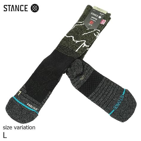 Stance（スタンス） Stance Socks Garhwal Crew ソックス 靴下 アウトドア用ソックス 登山 Crass