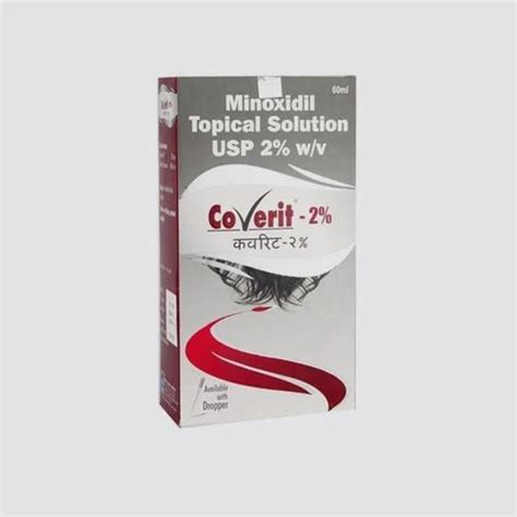 2 Coverit Minoxidil Topical Solution At ₹ 337box Minoxidil Topical