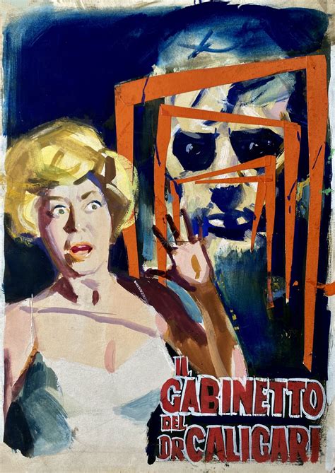 The Cabinet Of Dr Caligari Original Poster Cabinets Matttroy