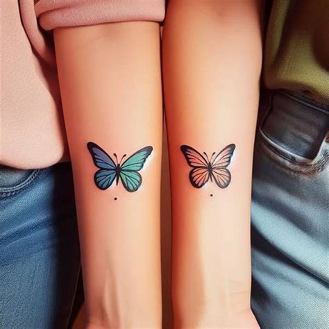 Butterfly Tattoos For Friends Design Meaningful Friendship Ink Ideas