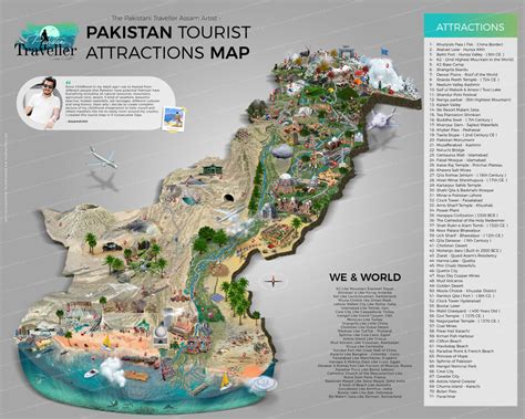 Top Tourist Attraction And Places Map Of Skardu Pakistan Tourist Places Guide