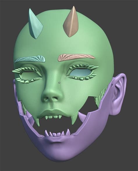 🤘 Mascara Sarokichi Sarokichi Mask・ Stl File For 3d Printing・cults