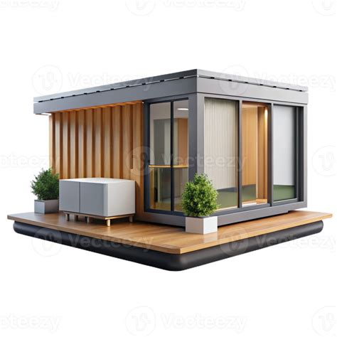 Impressive Abstract Modular Housing Unit Prefabricated Design