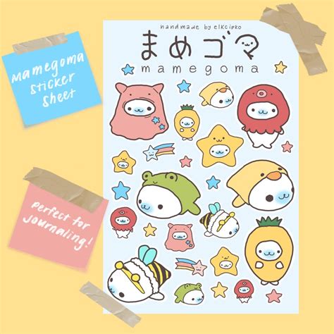 Mamegoma Etsy
