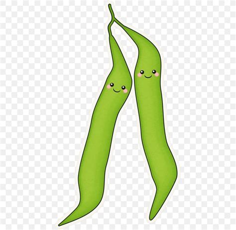 Cartoon Green Beans