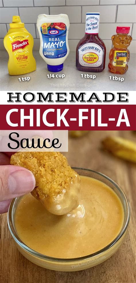 How To Make Homemade Chick Fil A Sauce Quick And Easy