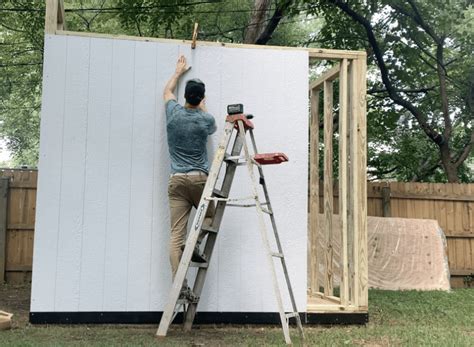 How To Install T1 11 Or Lp Smartside Siding On A Shed T1 11 Or Lp