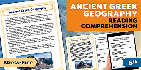 6th Gr Ancient Greek Geography Reading Comprehension