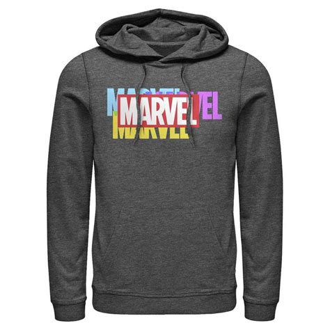 Fifth Sun Marvel Black Panther Brick Logo Unisex Hooded Sweatshirt