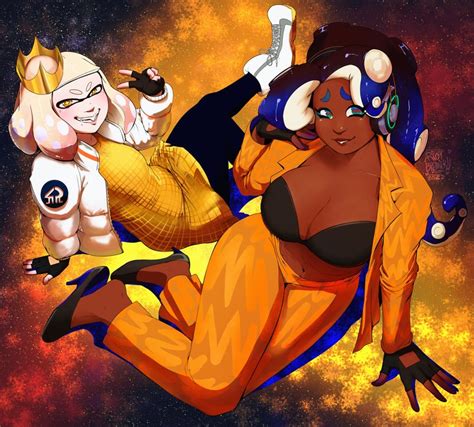 Marina And Pearl Splatoon And 2 More Drawn By Riotbreakerr Danbooru