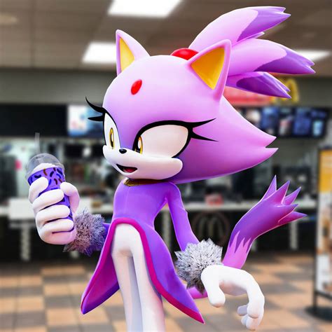 Blaze Grimace Shake By Hunicrio On Deviantart