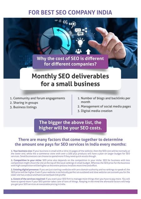 Infographic Best Seo Company India Converted Pdf Search Internet