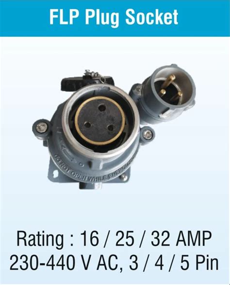 Flameproof Weatherproof Single Plug Socket At ₹ 1350 Piece Ahmedabad Id 2854249260062