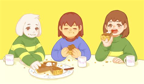 Chara Frisk Asriel Asriel Dreemurr Undertale персонажи