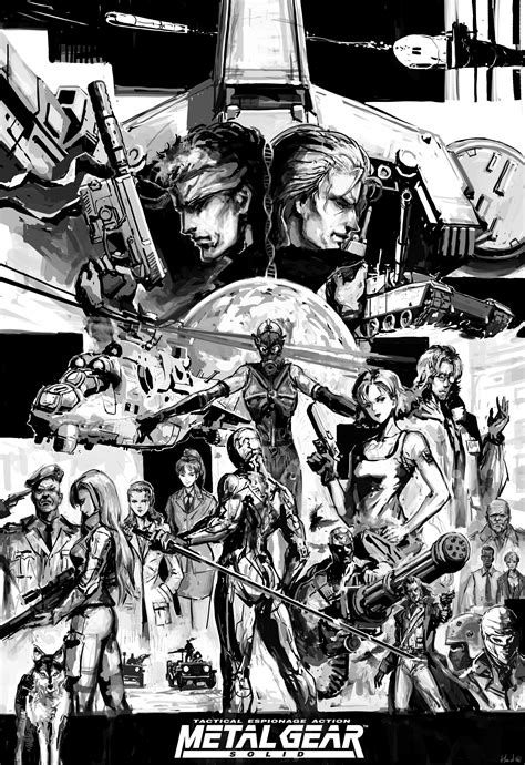 Artstation Metal Gear Solid