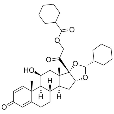 Axios Research 21 Desisobutyryl 21 Cyclohexanoic Acid Ciclesonide
