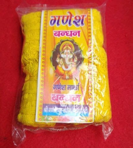 Kaccha Sut Yellow Moli Pooja Kalawa For Temple At ₹ 1140piece In