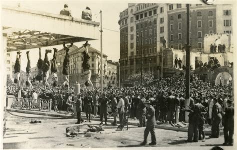 Mussolini Execution Milan