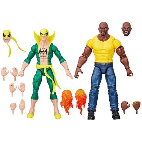Marvel Legends Iron Fist And Luke Cage Action 2 Pack Figure Set 1 Each