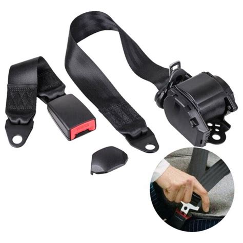 Ceinture De Sécurité Réglable 3 Points Ceinture De Sécurité De Voiture