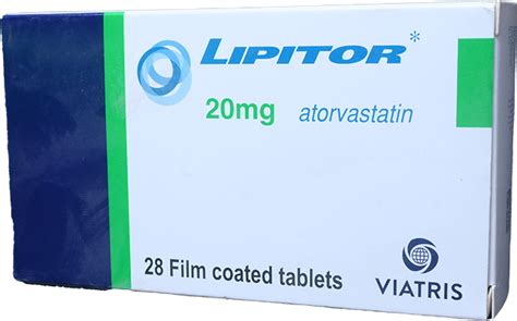 Lipitor 20 Mg 28 Tablet Abdin Pharmacies