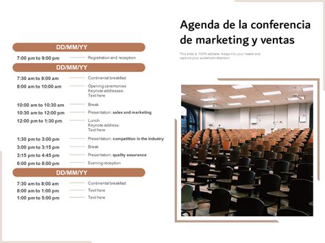 Las 10 Mejores Plantillas De Agenda De Conferencias Con Ejemplos Muestras