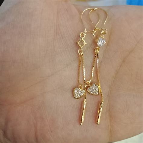 Model Anting Emas Panjang Terbaru 2018 Acak Baru Mania