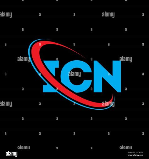 Icn Logo Icn Letter Icn Letter Logo Design Initials Icn Logo Linked
