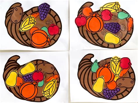 Cornucopia Preschool Craft Ms Stephanies Preschool