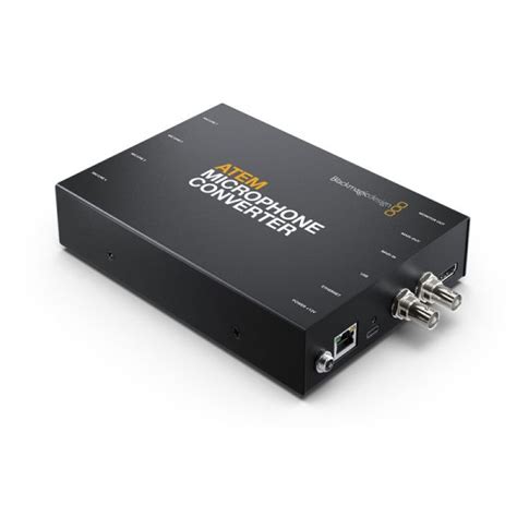 Blackmagic Design Atem Microphone Converter Super Musical