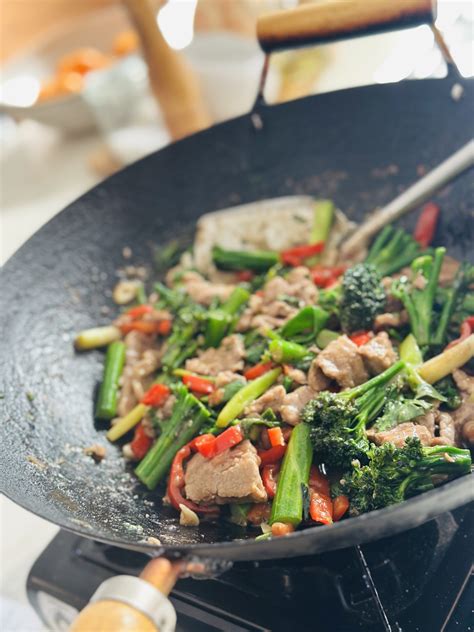 Ginger Pork And Coriander Stir Fry Foodcentric