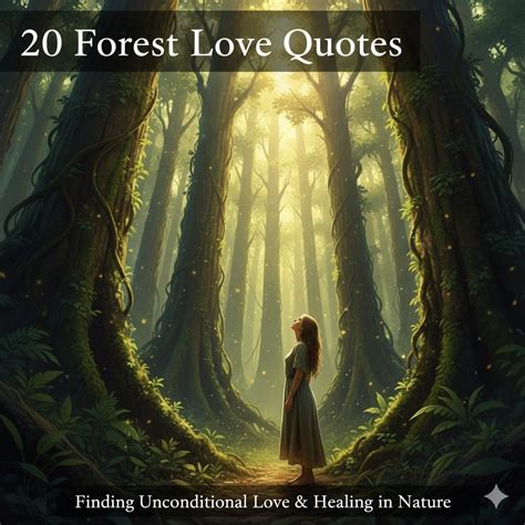 20 Forest Love Quotes That Show The Gentle Love Of Nature Grosva