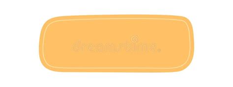 Hand Drawn Fluid Rectangle Text Box Stock Vector Illustration Of
