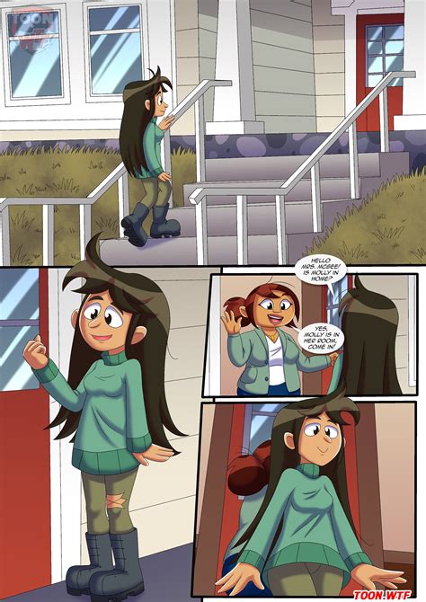 Rule 34 2girls Bbmbbf Comic Comic Page Dialogue Disney Female Female