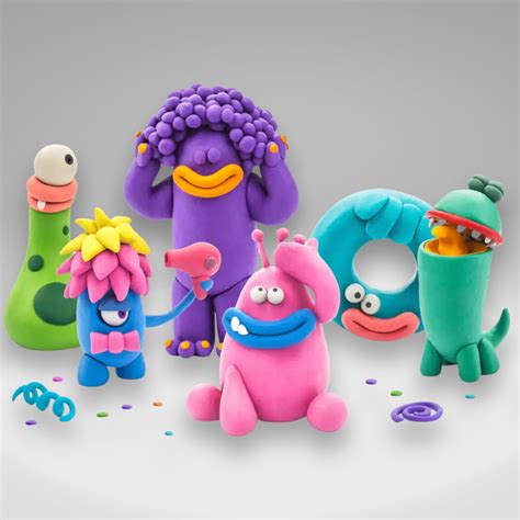 Hey Clay Air Dry Clay Monster Kit Sensory Play Toy Shop Australia