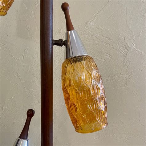 Vintage Mid Century Modern Tension Pole Lamp Mr Mansfield Vintage Mr Mansfield Vintage