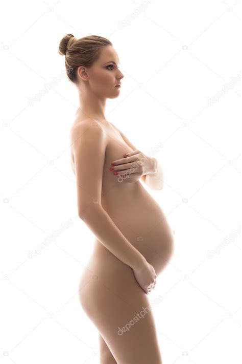 Naked Pregnant Woman Stock Photo Shmeljov 115825738