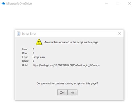 Arreglar El Error Del Script Onedrive En Windows 10