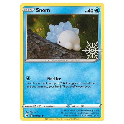 Pokemon Sword And Shield Fusion Strike Snom 084264 Holiday Cal