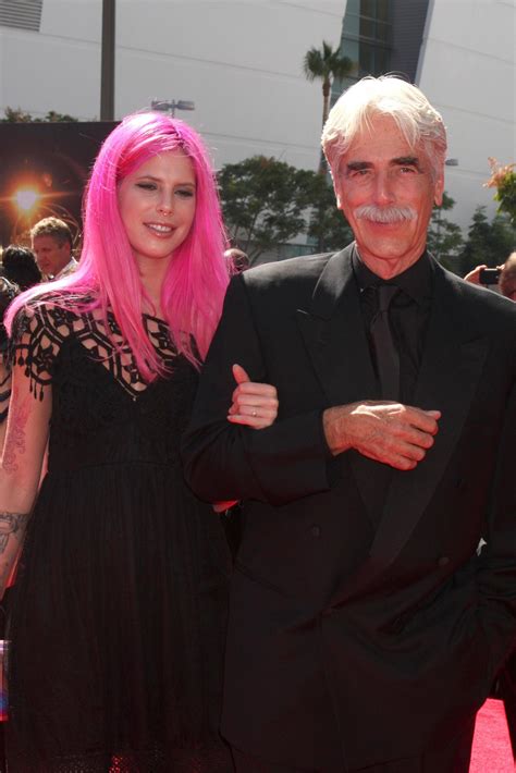 Los Angeles Sep 15 Sam Elliott Daughter Chloe At The Creative Emmys