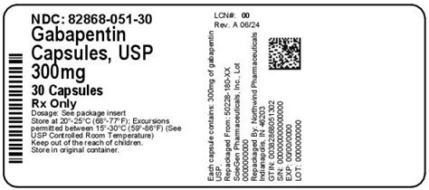 Product Images Gabapentin Photos Packaging Labels And Appearance