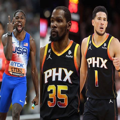 “not The Most Intelligent Response” After Riling Up Kevin Durant And Devin Booker Noah Lyles