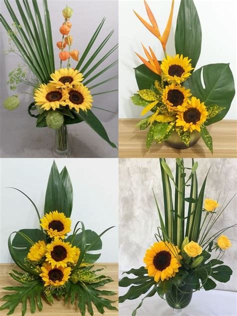 Sunflower Arrangements Sunflower Arrangements Rustic
