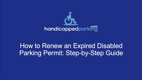 How To Apply For Handicap Parking Placards Online Handicapped Parking