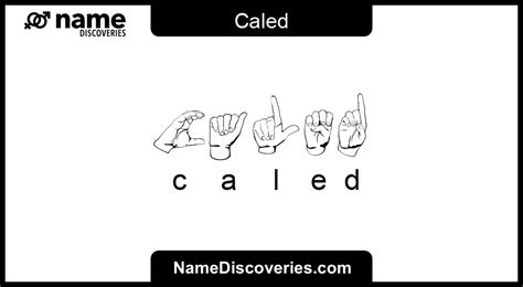 Caled Name Meaning And Origin
